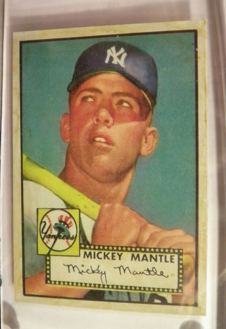 1952 Topps Mickey Mantle Counterfeit Guide | BBC Emporium