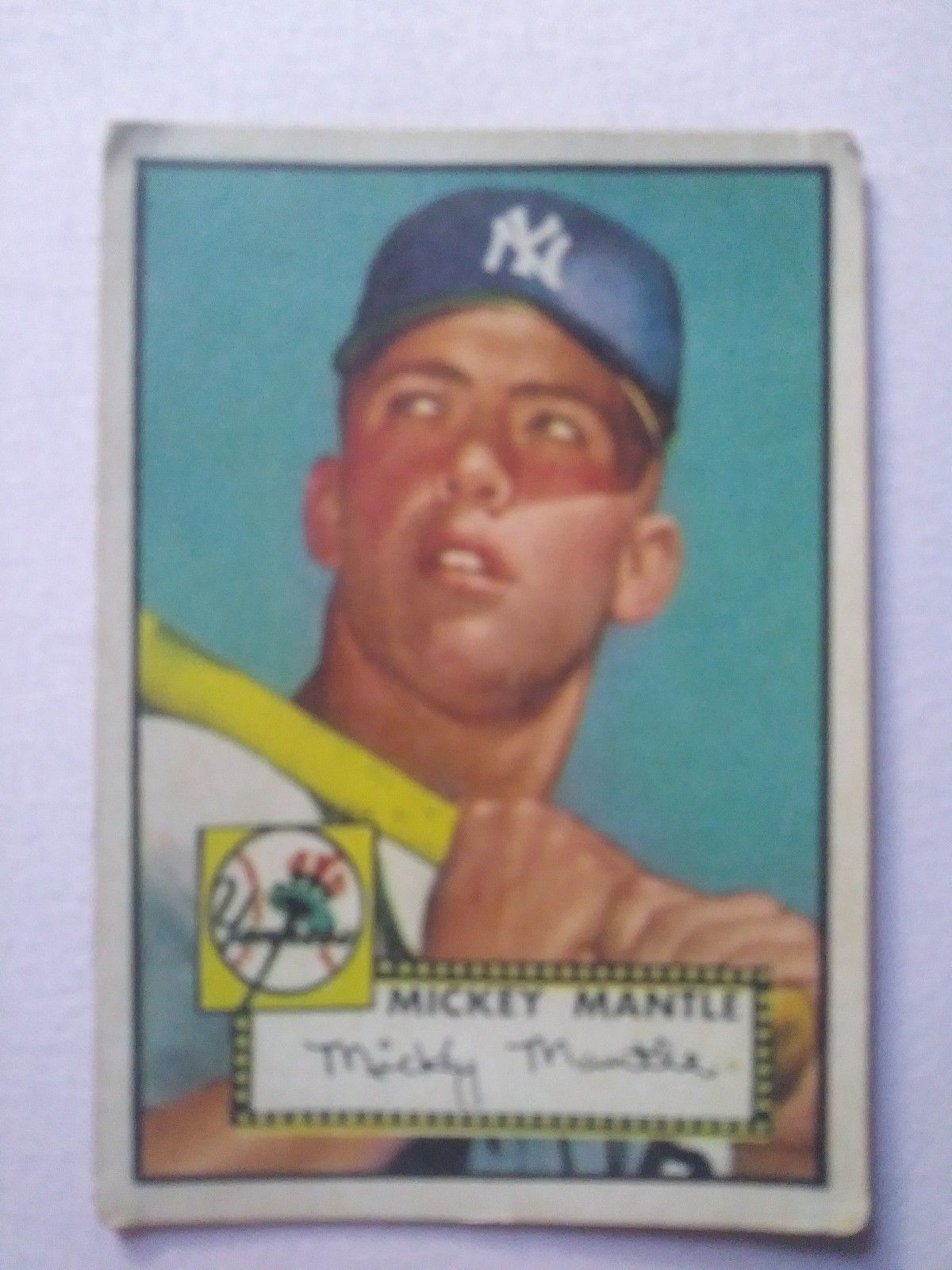 1952 Topps Mickey Mantle Counterfeit Guide | BBC Emporium